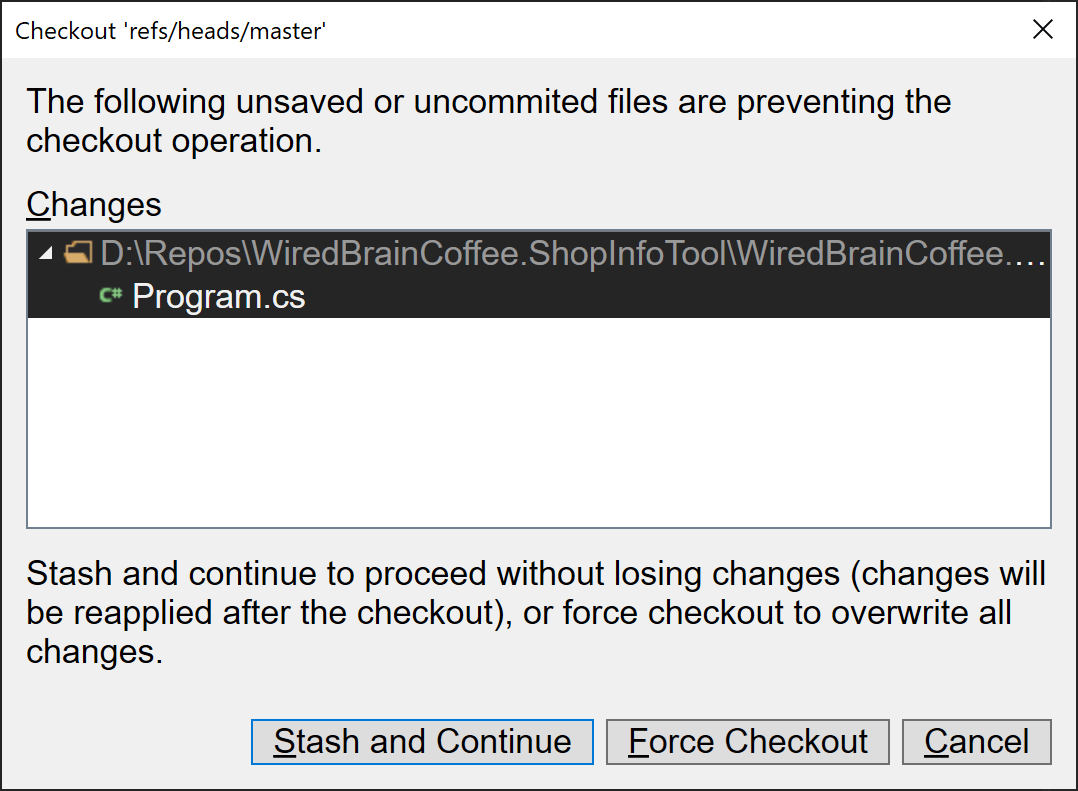 The Git Stash Functionality in Visual Studio 2019 – Thomas Claudius Huber