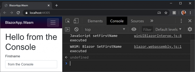 Hosting A Blazor App In Winui 3 With Webview2 And Call A Blazor Component Method From Winui