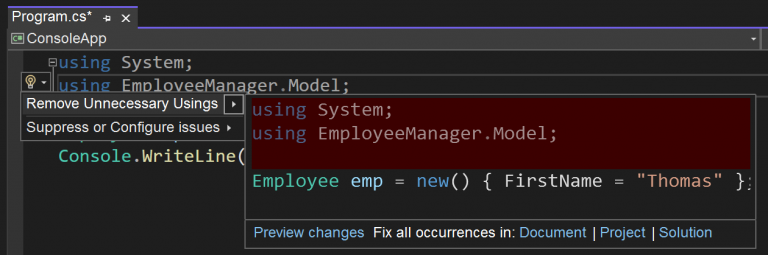C# 10.0: Global Using Directives – Make Important Namespaces Available ...