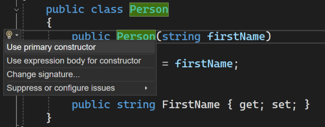 C# 12: Primary Constructors – Thomas Claudius Huber